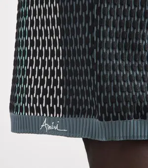 Amiri Jacquard Stripe Sweatshorts