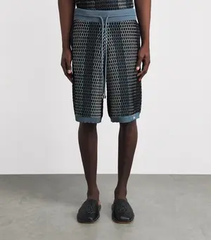 Amiri Jacquard Stripe Sweatshorts