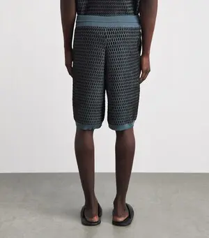 Amiri Jacquard Stripe Sweatshorts