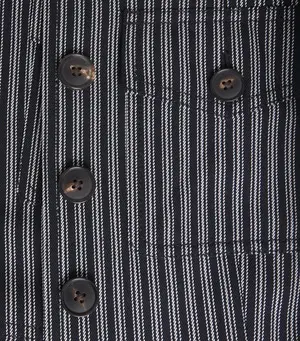 ME+EM Cotton Twill Stripe Slim Jacket