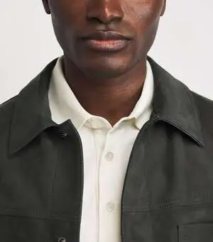 BRETT JOHNSON Cotton-silk Tipped Polo Shirt