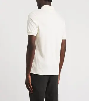 BRETT JOHNSON Cotton-silk Tipped Polo Shirt