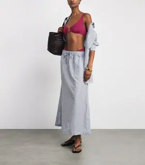 AWAY THAT DAY Palma Plunge Bikini Top