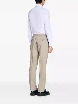 Sandro Virgin Wool Classic Fit Trousers