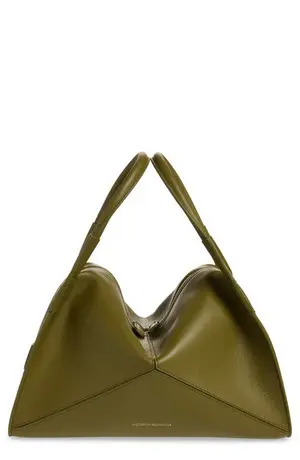 Victoria Beckham Silver Tone Totes For Women