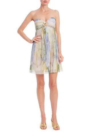 Badgley Mischka Printed Cocktail Dresses