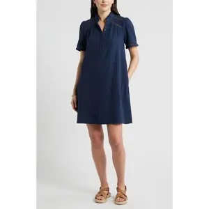 Caslon Embroidered Day Dresses