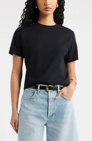 OPEN EDIT Boyfriend T-shirt - Black
