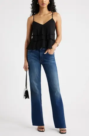 OPEN EDIT Ruffle Tiered Camisole