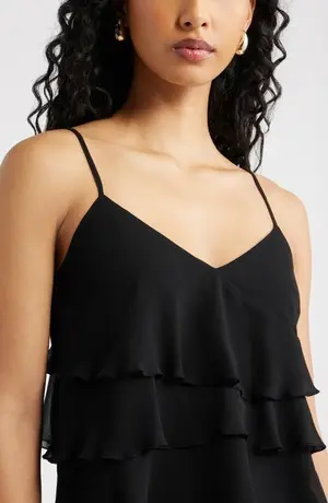 OPEN EDIT Ruffle Tiered Camisole