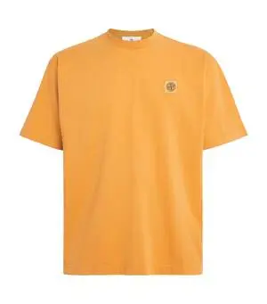 Stone Island Organic Cotton Logo T-shirt