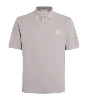 Stone Island Organic Cotton Ghost Polo Shirt - Grey
