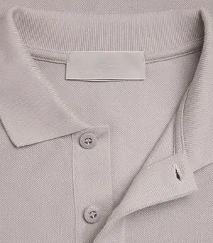 Stone Island Organic Cotton Ghost Polo Shirt - Grey
