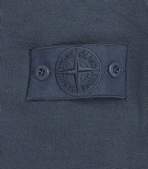 Stone Island Virgin Wool Ghost Sweater - Blue