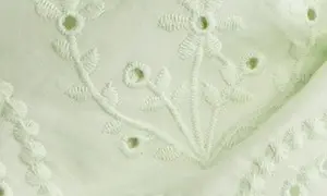 Treasure & Bond Eyelet Embroidered Bandana - Mint