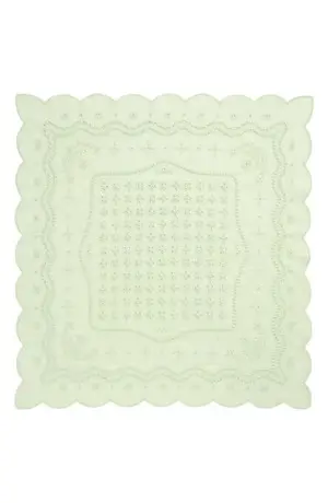 Treasure & Bond Eyelet Embroidered Bandana - Mint