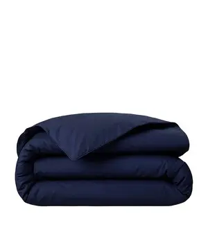 Ralph Lauren Cotton Player King Duvet Cover - Navy