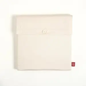 ZSA ZSA ZSU Solid Cotton Sateen 300 Thread Count Flat Sheet - Cream