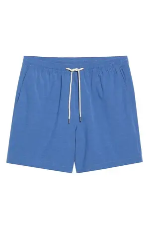 Nordstrom 7-inch Volley Swim Shorts - Blue Bijou