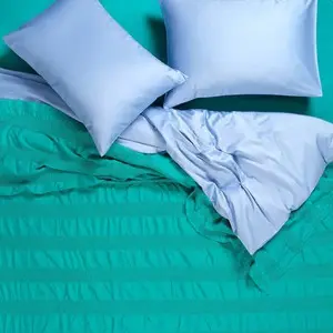 ZSA ZSA ZSU Braga Waffle King Cotton Pique 94x87 - Medium Green
