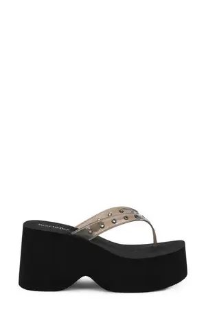 Seychelles High Tide Platform Flip Flop - Black