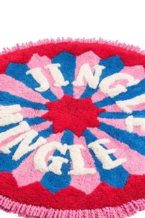 ZSA ZSA ZSU Punjab 100% Cotton Bath Mat 28 In Jingle
