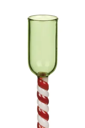 ZSA ZSA ZSU Henan Borosilicate Glass Candlestick 2 Pcs Set