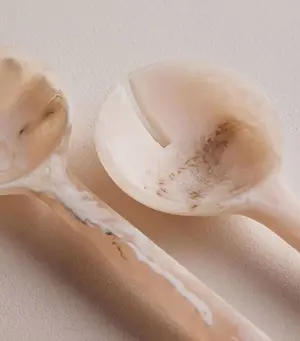 SOHO HOME Resin Henrietta Salad Spoon Set