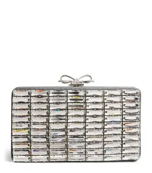 SELF-PORTRAIT Crystal Rectangular Clutch