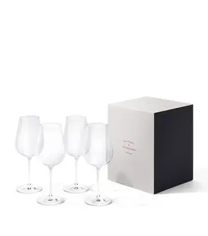 RICHARD BRENDON Crystal Precision Wine Glasses - Clear