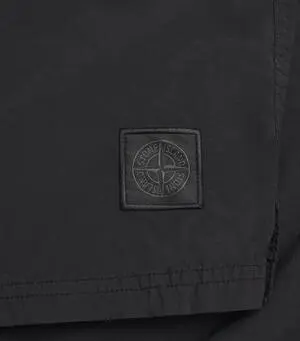 Stone Island Recycled Ghost Logo Shorts - Black