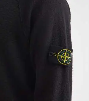 Stone Island Organic Cotton Raglan Sleeve Sweater