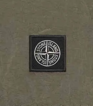 Stone Island Recycled Logo Swim Shorts - Green
