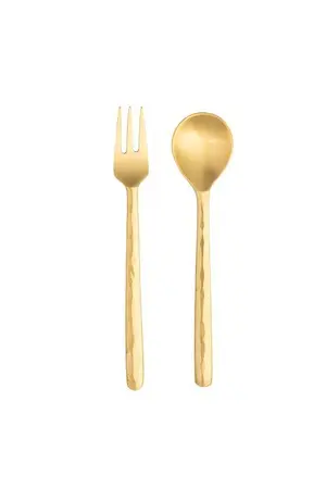ZSA ZSA ZSU Lotus Set Of 2 Brass Decorative Object Set 6