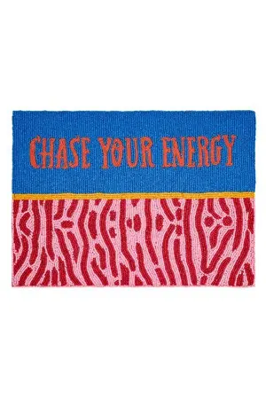 ZSA ZSA ZSU Dadri Beadded Placemat Energy 12x16 - Blue