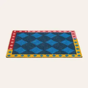 ZSA ZSA ZSU Dadri Beadded Placemat Geometric 12x16
