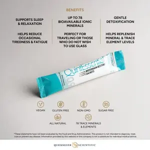 QUICKSILVER SCIENTIFIC Quintessential Isotonic Sea Water Liquid Supplement