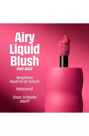 BENEFIT COSMETICS Play Daze Airy Soft Matte Liquid Blush - Chili