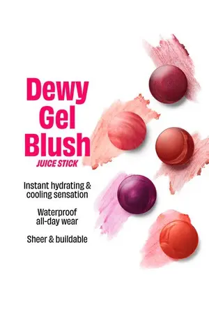 BENEFIT COSMETICS Juice Stick Dewy Gel Cream Blush - Foxxy