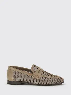 Brunello Cucinelli Perforated Loafers - Leather