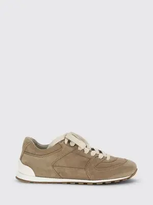 Brunello Cucinelli Suede Low-top Sneakers - Brown