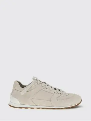 Brunello Cucinelli Lace-up Sneakers - Ivory