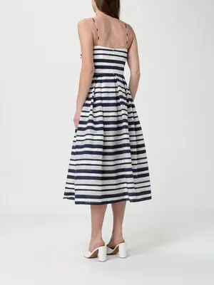 Ralph Lauren Striped Midi Dress