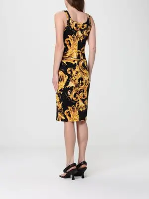 Versace Barocco Print Dress