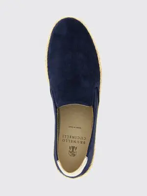 Brunello Cucinelli Suede Espadrilles - Blue