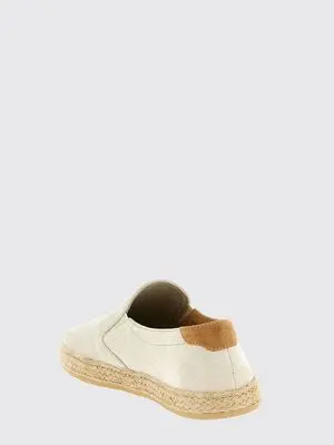 Brunello Cucinelli Suede Espadrilles - Cream