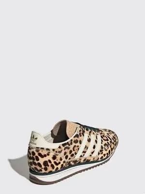 ADIDAS ORIGINALS Sl 72 Og Animal Print Pony Hair Sneakers - Brown