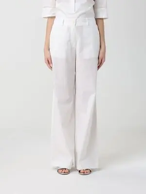 KANGRA Wide Leg Trousers - White