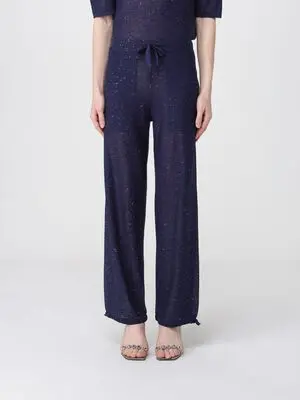 KANGRA Knit Trousers - Blue