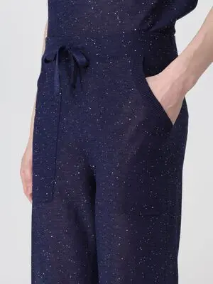 KANGRA Knit Trousers - Blue